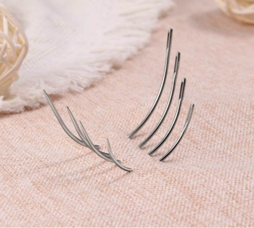 Curved Needles C Type Weaving Needle Hand Sewing Needles