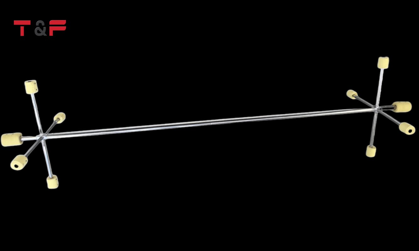 Collapsible Dragon Staff for Fire Juggling